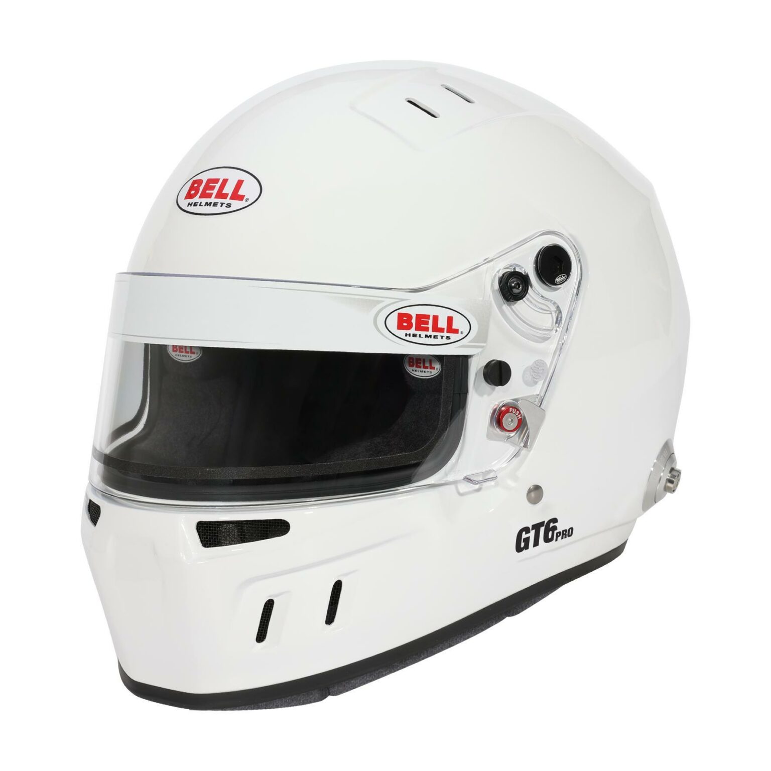 Casco Bell GT6 Pro hans Bianco Prodriveshop.com